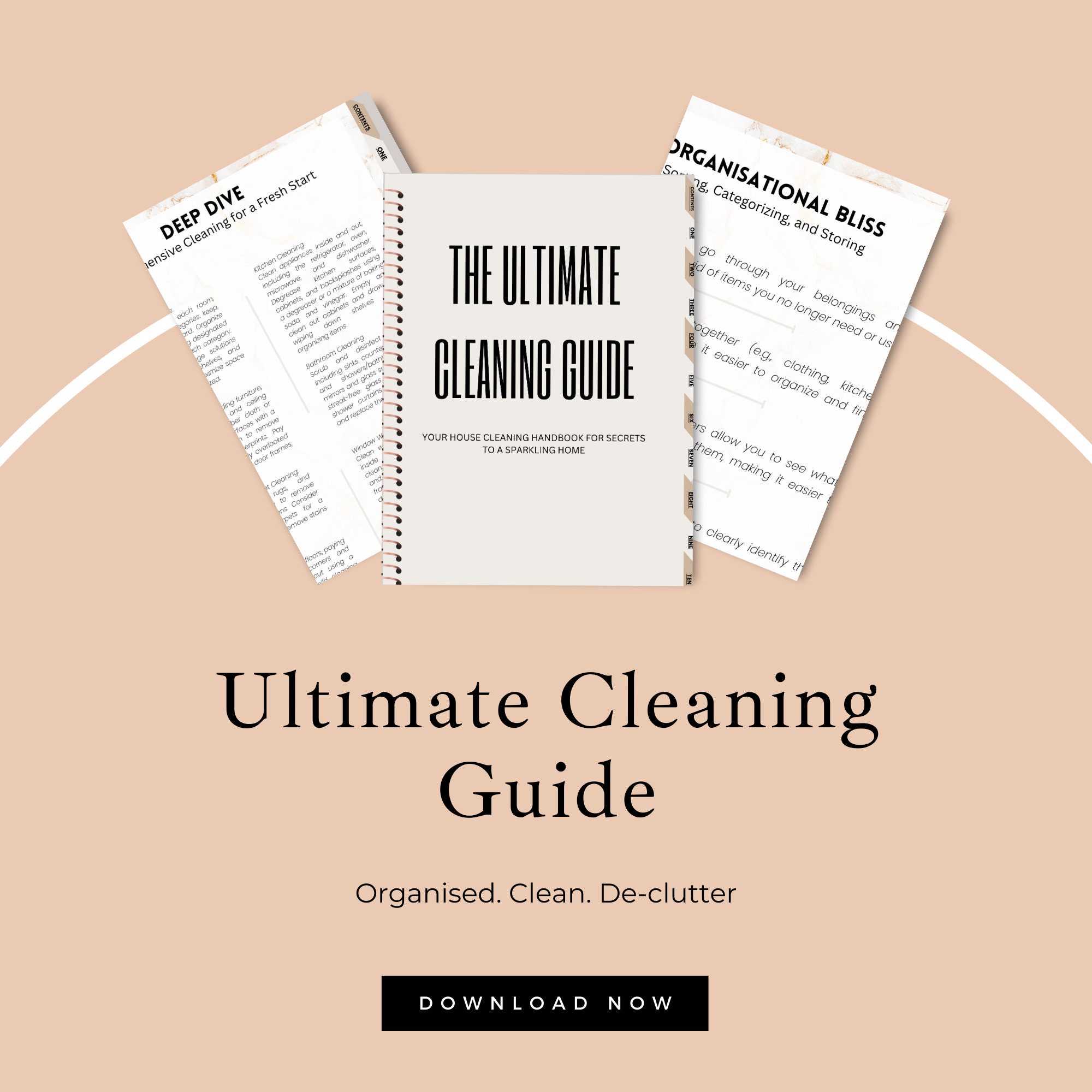 The Ultimate Cleaning Guide: Your House Cleaning Handbook for Secrets ...