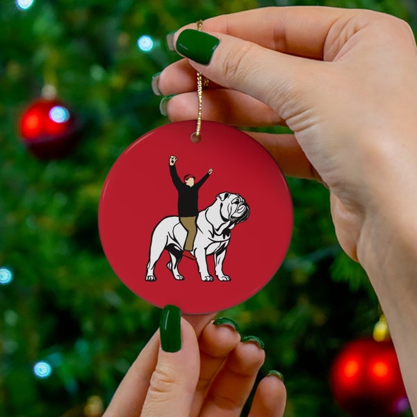 Uga Christmas Ornament - Etsy