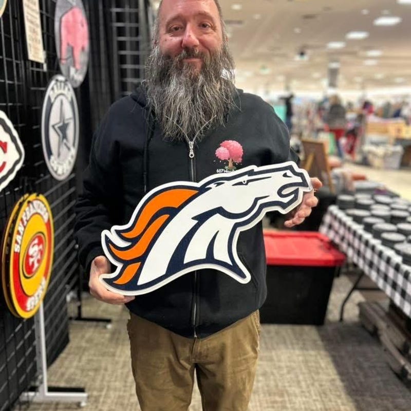 Denver Broncos Sign - Etsy