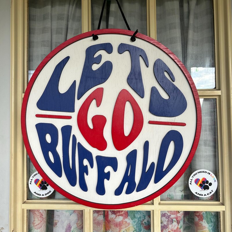 Buffalo Bills Sign - Etsy