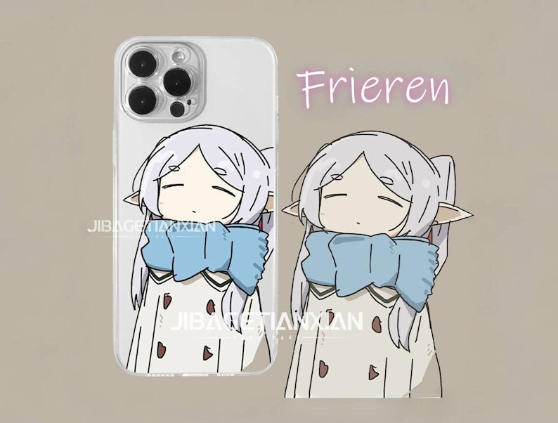 Frieren: Beyond Journey's End Phonecase,anime Fandom Charm Art Gift ...