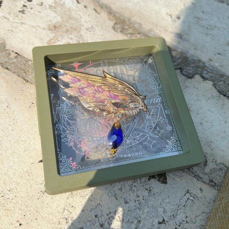 Customizable,final Fantasy FF14 Fandom Excite-i-mask Metal Badge Brooch ...