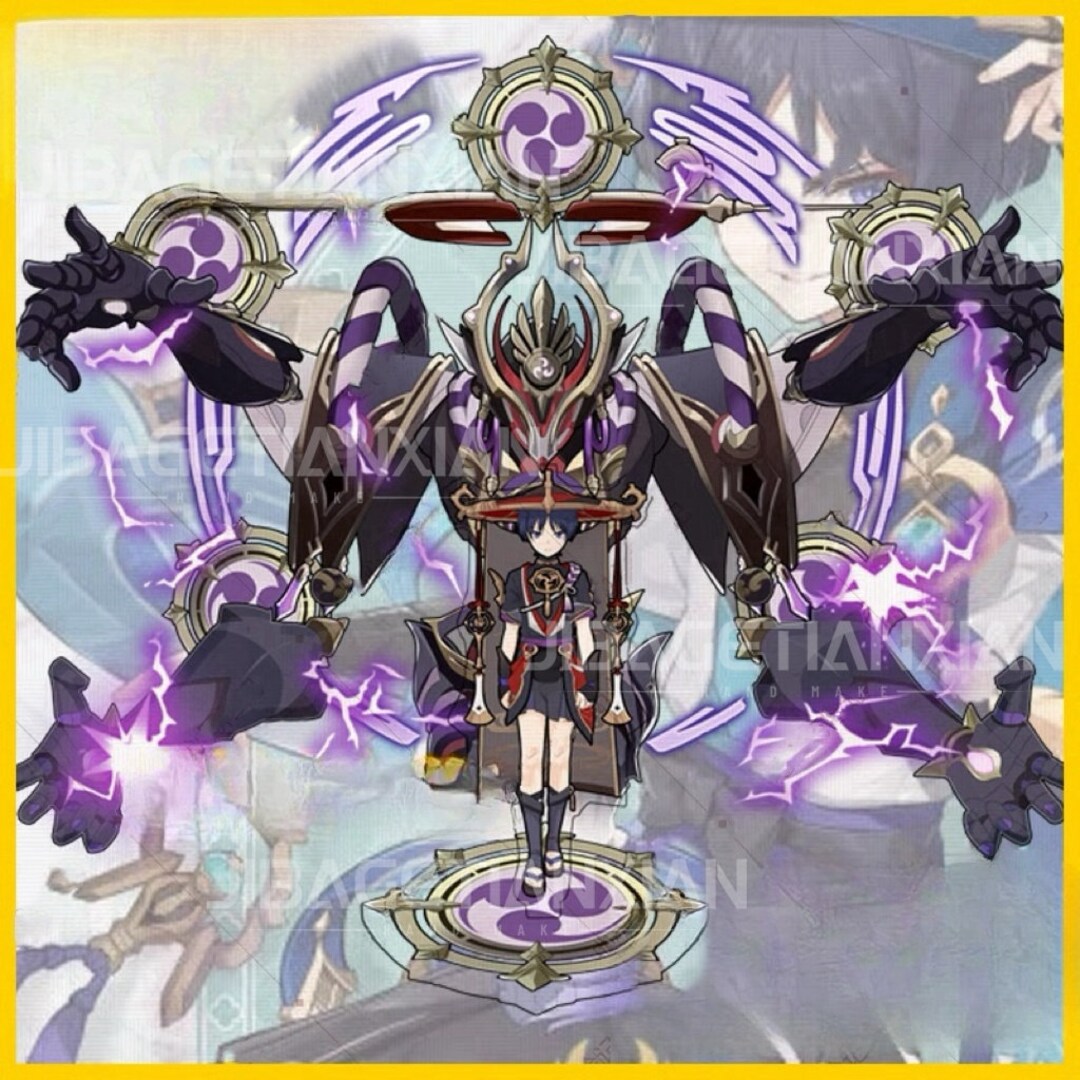 Pre-sale Genshin Impact :god Wanderer Acrylic Standee,genshin Impact ...