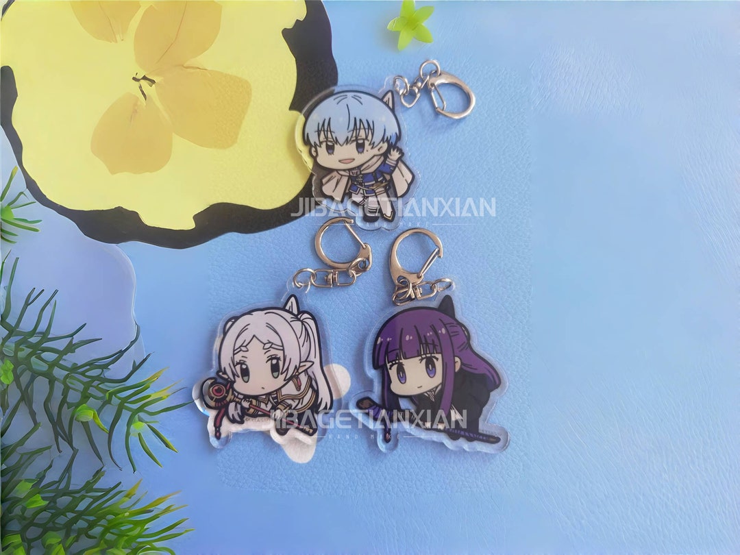 Frieren: Beyond Journey's End Keychain,anime Fandom Charm Art Gift - Etsy