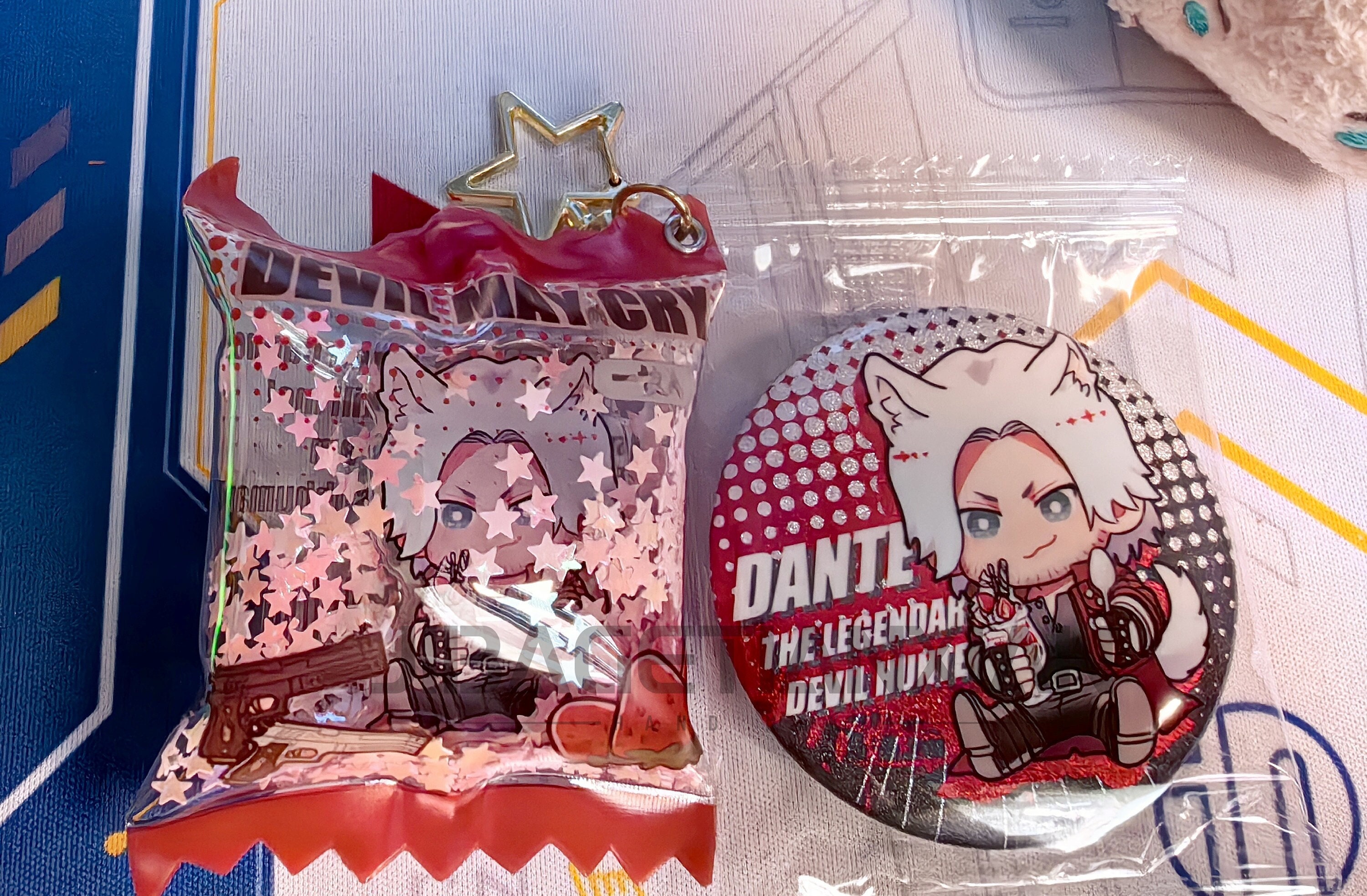 Devil May Cry:v,dante,vergil,nero,candy Keychian,badge, Devil May Cry ...