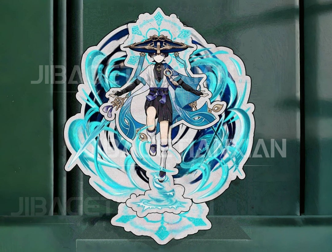 Pre-sale Genshin Impact : Wanderer Acrylic Standee,genshin Impact Art ...