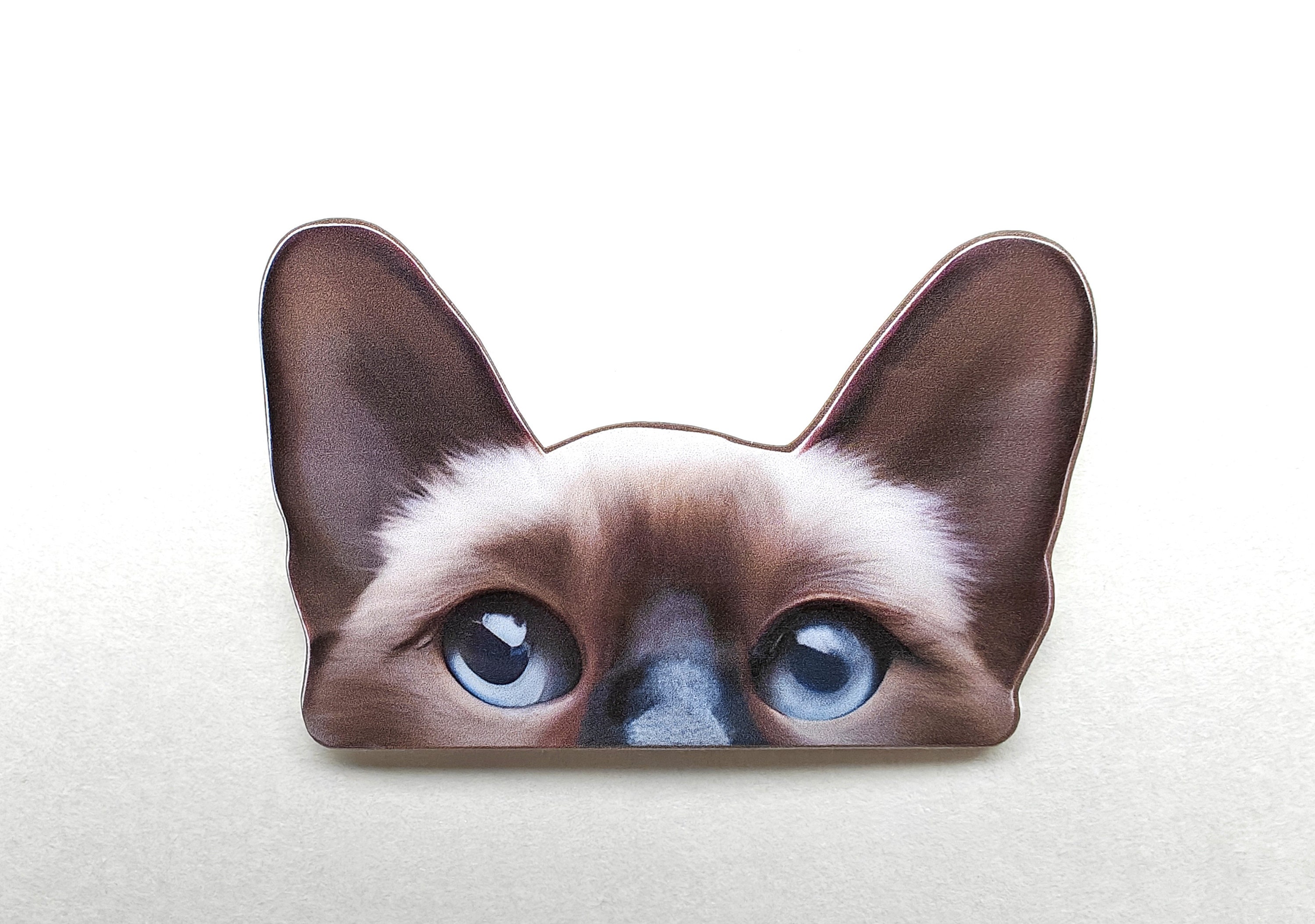 Siamese Cat Sticker, Gift for Siamese Cat Mom, Gift for Siamese Lover, Stocking Stuffer for Cat ...