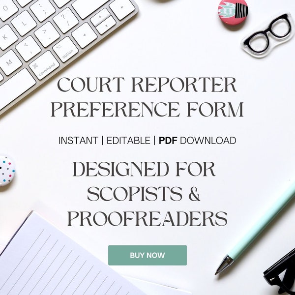 Court Reporter - Etsy