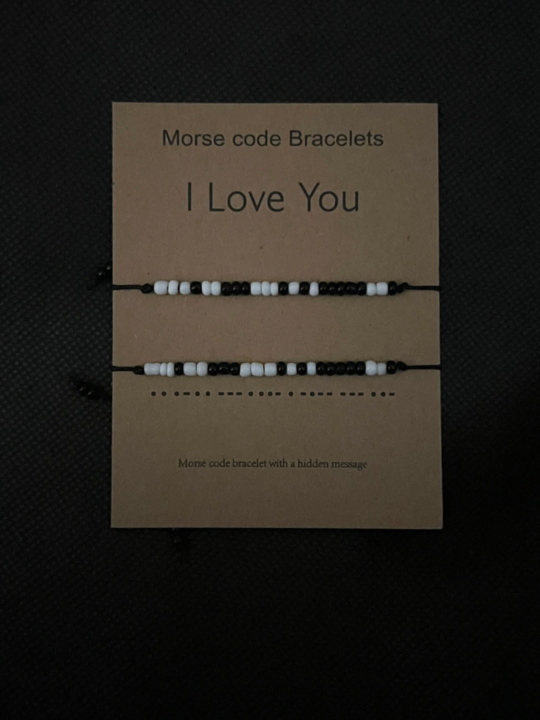 Morse Code Bracelet, Couples Bracelet, Matching Bracelets for Couples ...
