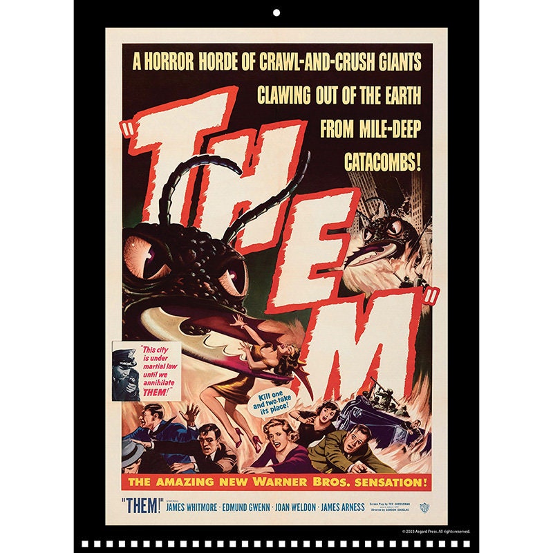 2024 Vintage Monsters Calendar - Etsy