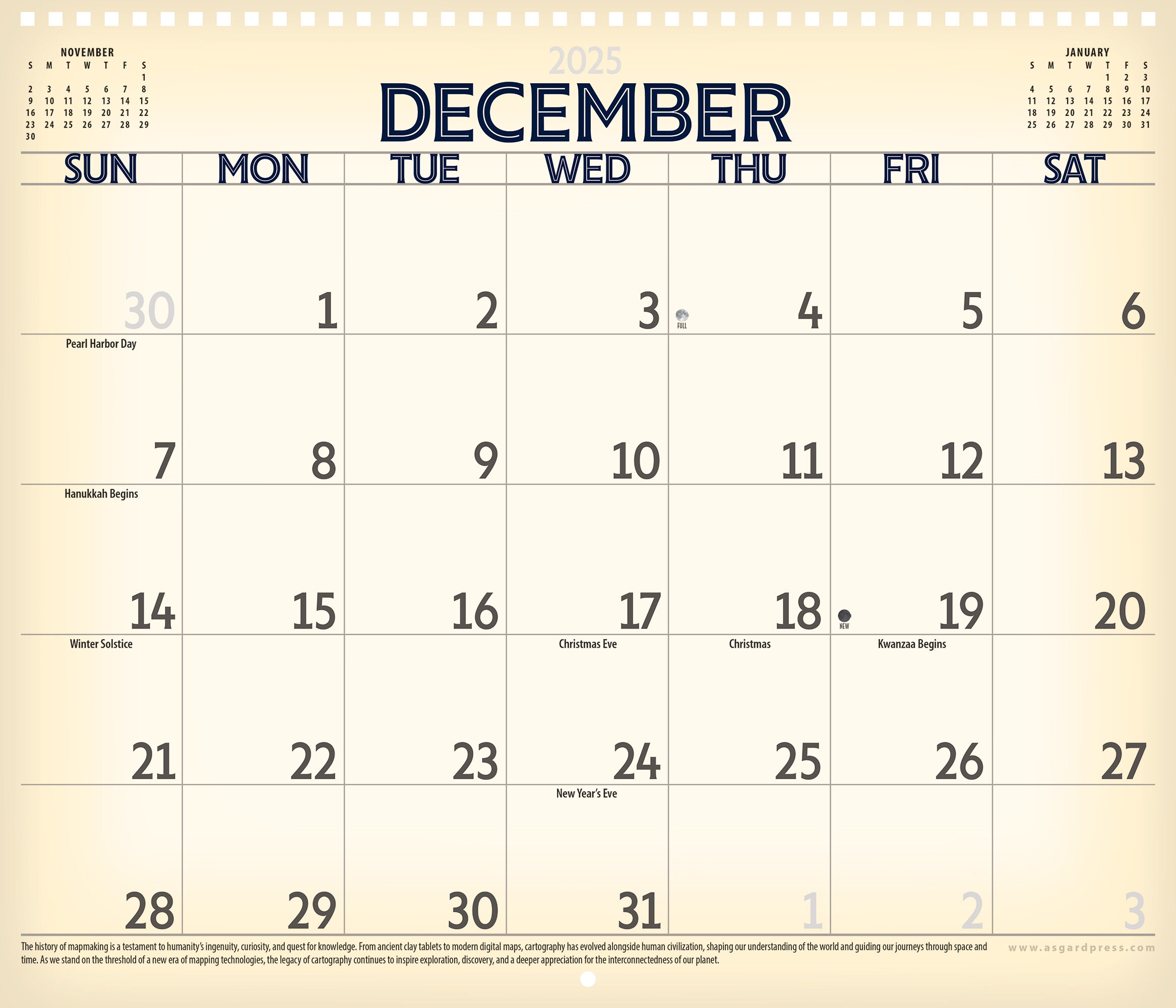 2025 Vintage Maps Calendar Antique Map Art With Commentary Map Lover ...