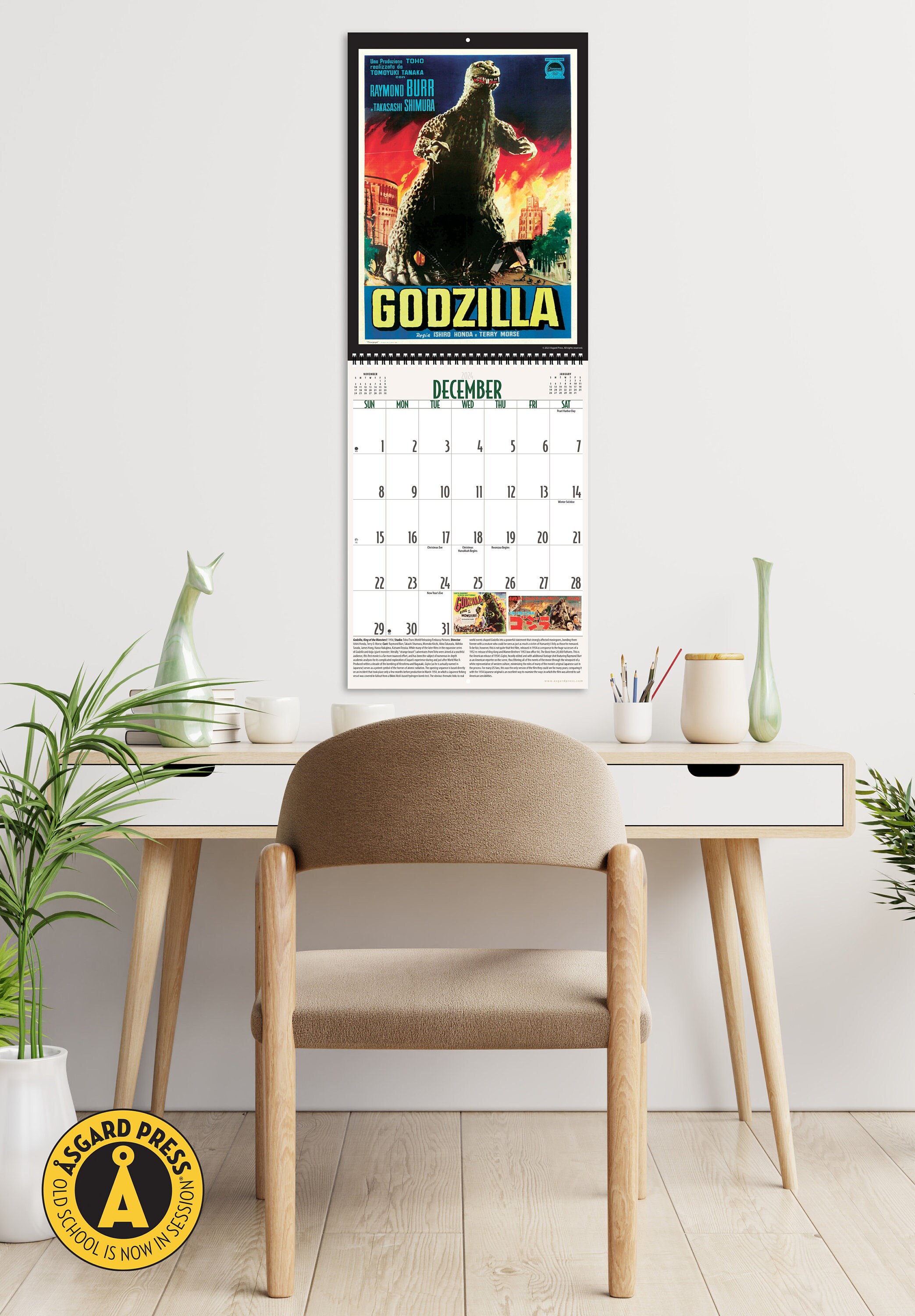 2024 Vintage Monsters Calendar - Etsy