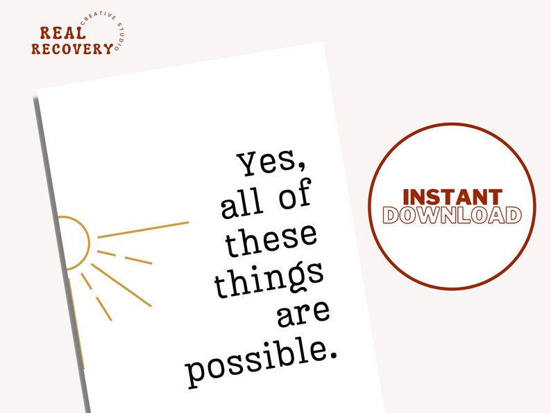 Printable Greeting Card Encouragement Sympathy Inspirational - Etsy