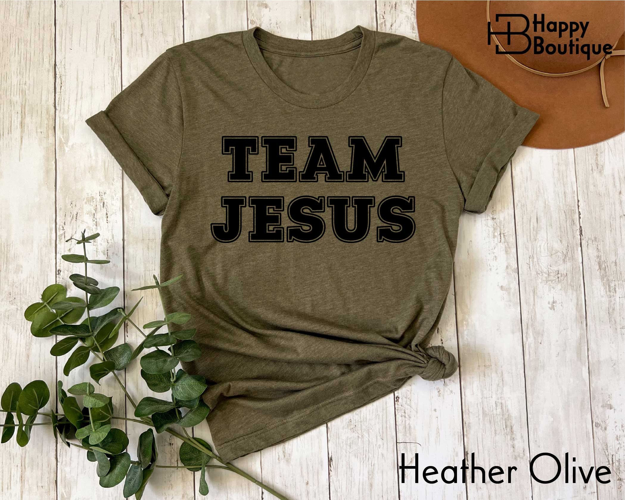 Team Jesus Shirt, Jesus Shirt, Family Shirts, Christian Shirts ...
