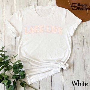 Lake Life Shirt, Lake Shirt, Lake Vacation Shirt, Hiking Shirt ...