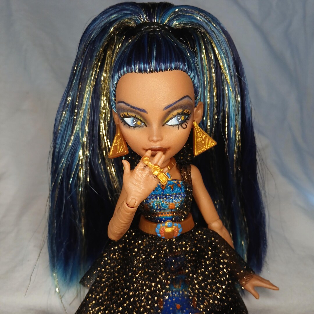 Cleo De Nile Ooak G3 Monster High Egyptian Inspired Doll, Repaint ...
