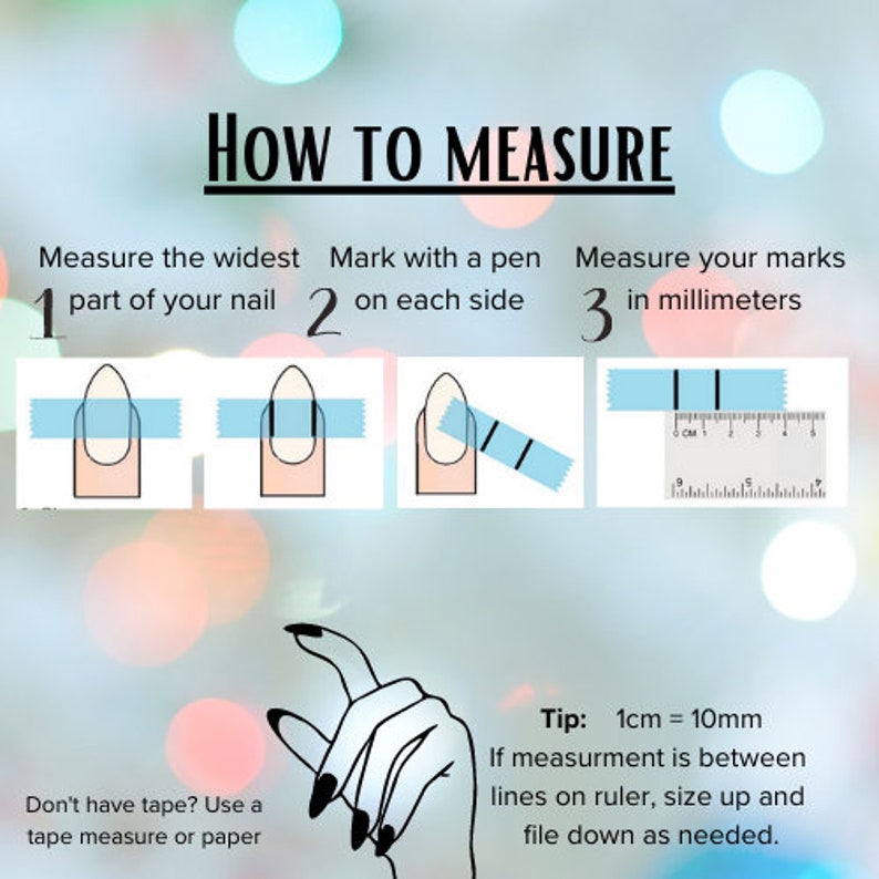 Pinstripe Blues Press-on Nails - Etsy