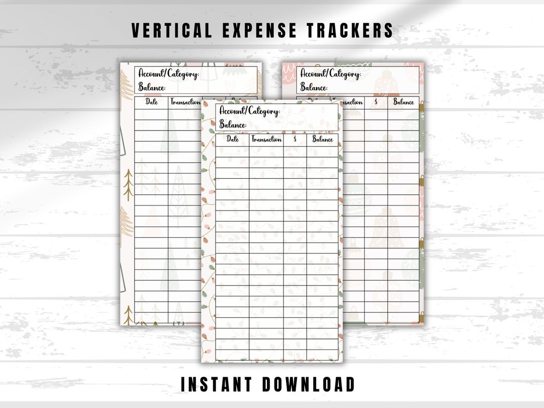 Christmas Expense Trackers, Budgeting, Paycheck Budget, Christmas ...