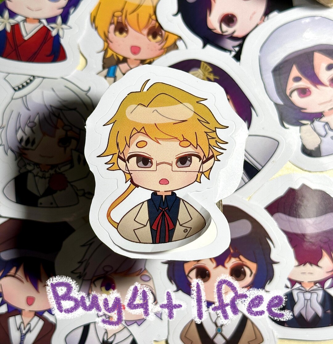 Bungo Stray Dogs BSD 2" Vinyl Stickers - Etsy