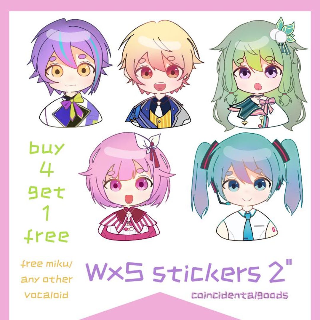 Wonderlands X Showtime Project Sekai Colourful Stage PJSK Wxs 2" Vinyl ...