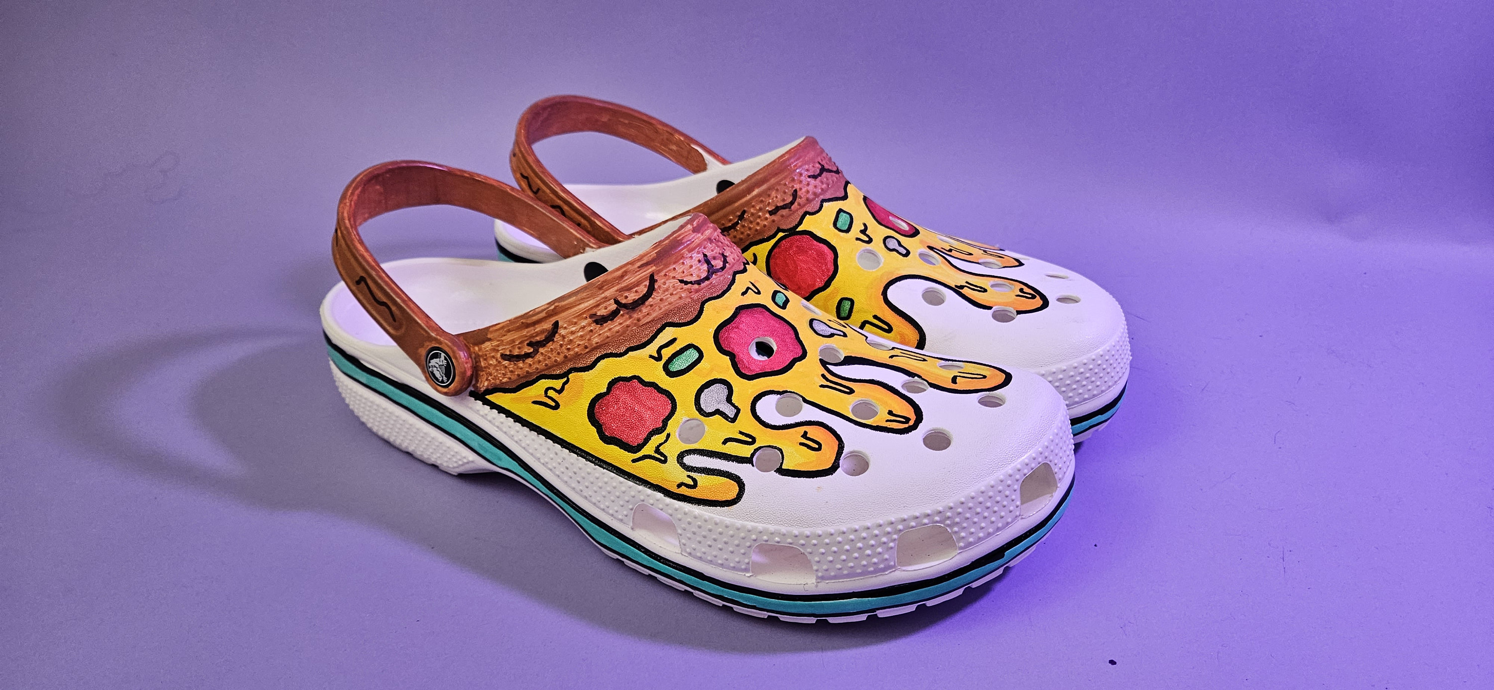 Custom Painted Crocs - Etsy