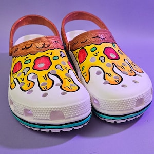 Custom Painted Crocs - Etsy