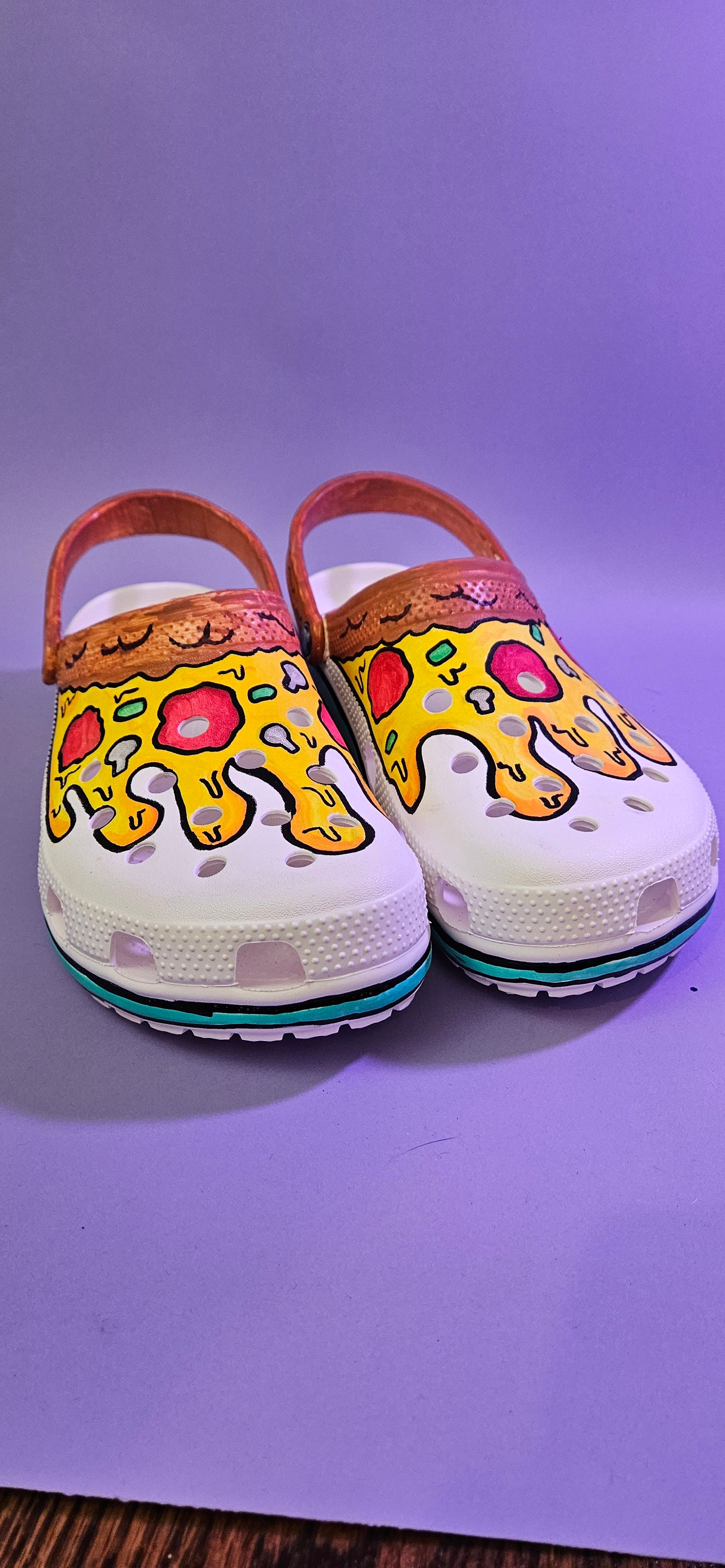 Custom Painted Crocs - Etsy