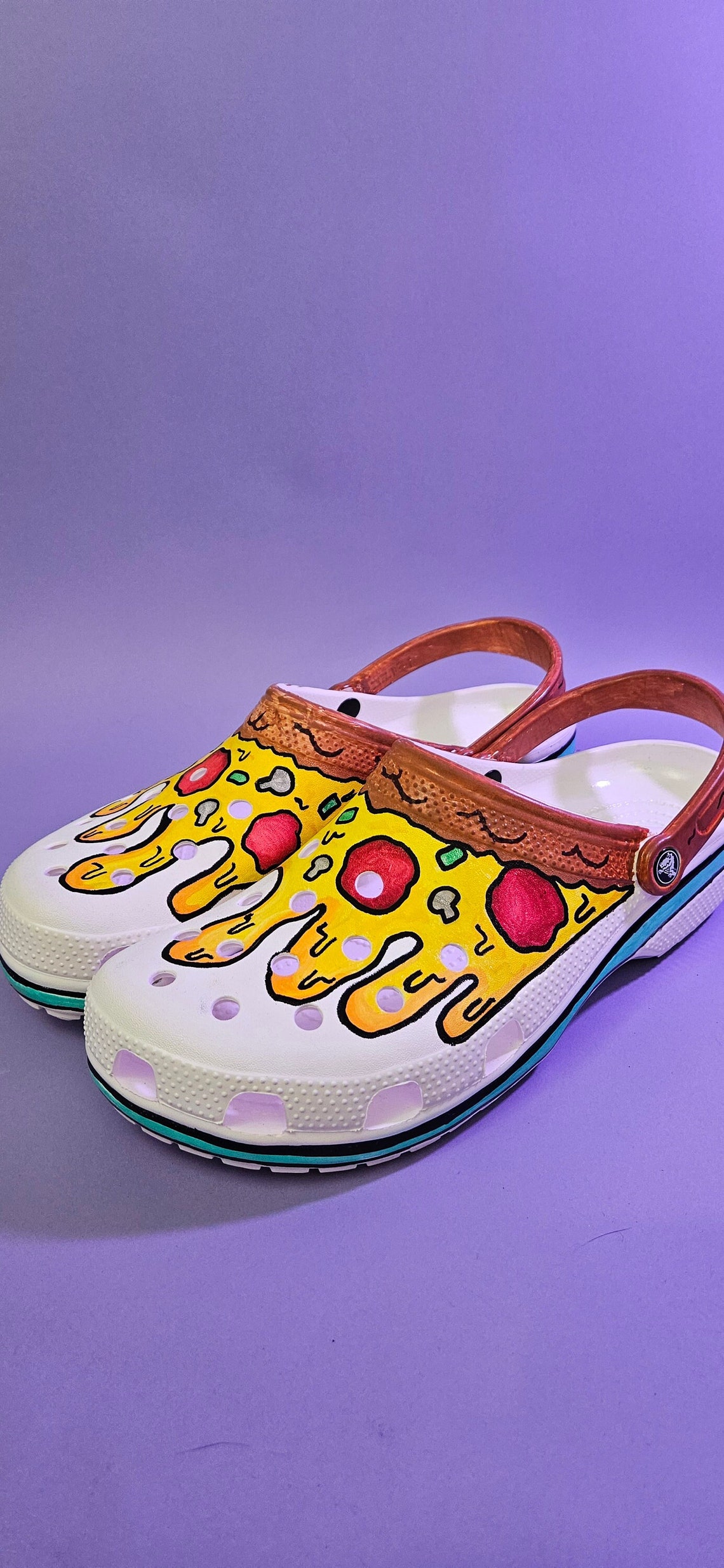 Custom Painted Crocs - Etsy