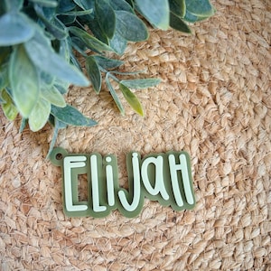 Backpack Name Tag - Etsy