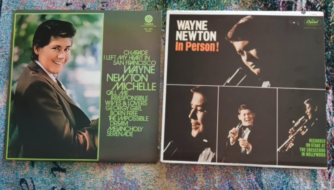 Wayne Newton in Person! 1964 MONO and Wayne Newton Michelle 1967 Stereo ...