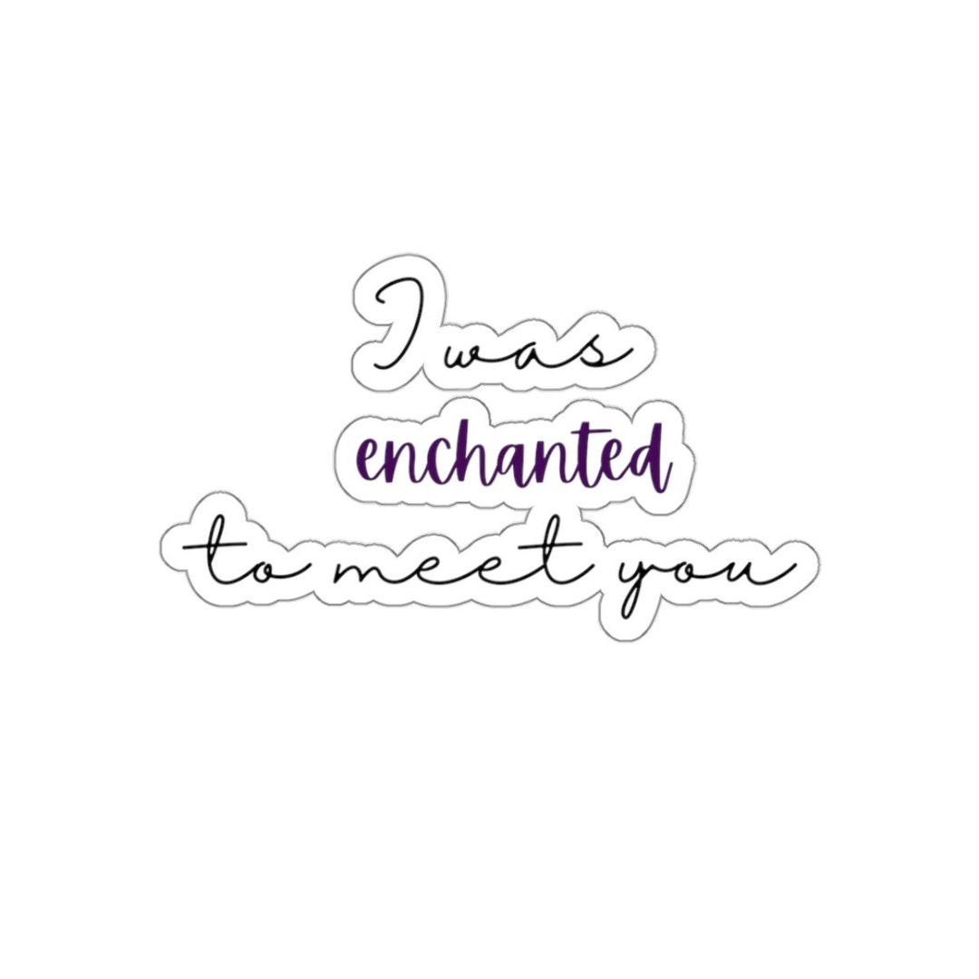 Enchanted Taylor Swift Sticker - Etsy