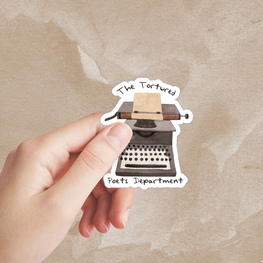 The Tortured Poets Department Sticker, Taylor Swift Tortured Poets ...