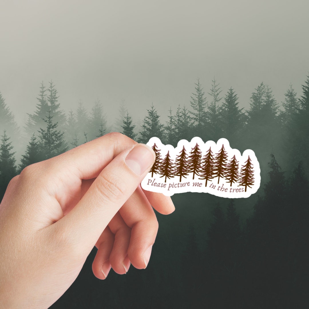 Picture Me in the Trees Sticker, Seven Lyrics Sticker, Folklore Taylor ...