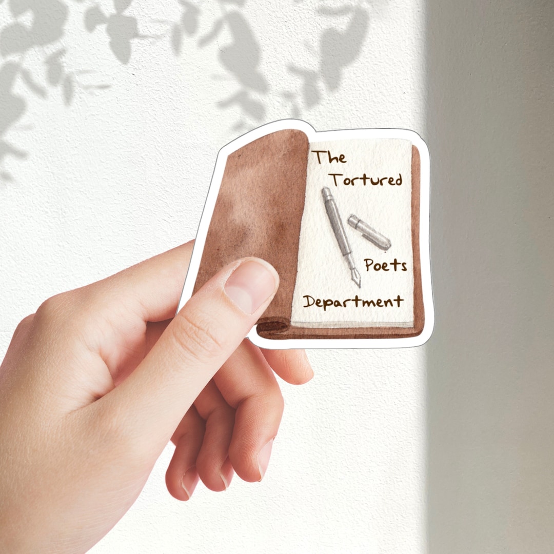 The Tortured Poets Department Sticker, Taylor Swift Tortured Poets ...