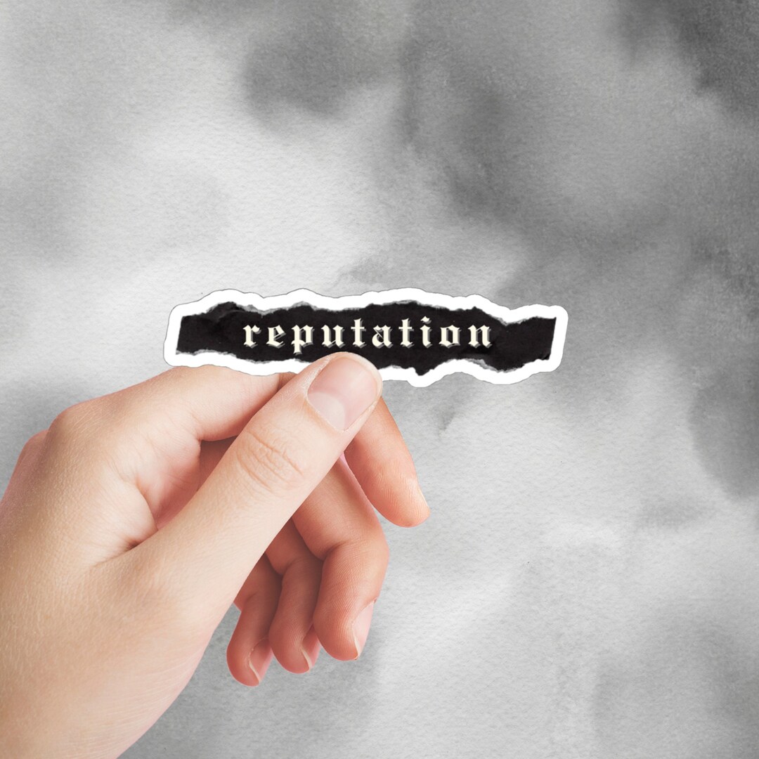 Reputation Sticker, Taylor Swift Sticker, Reputation Era, Laptop ...