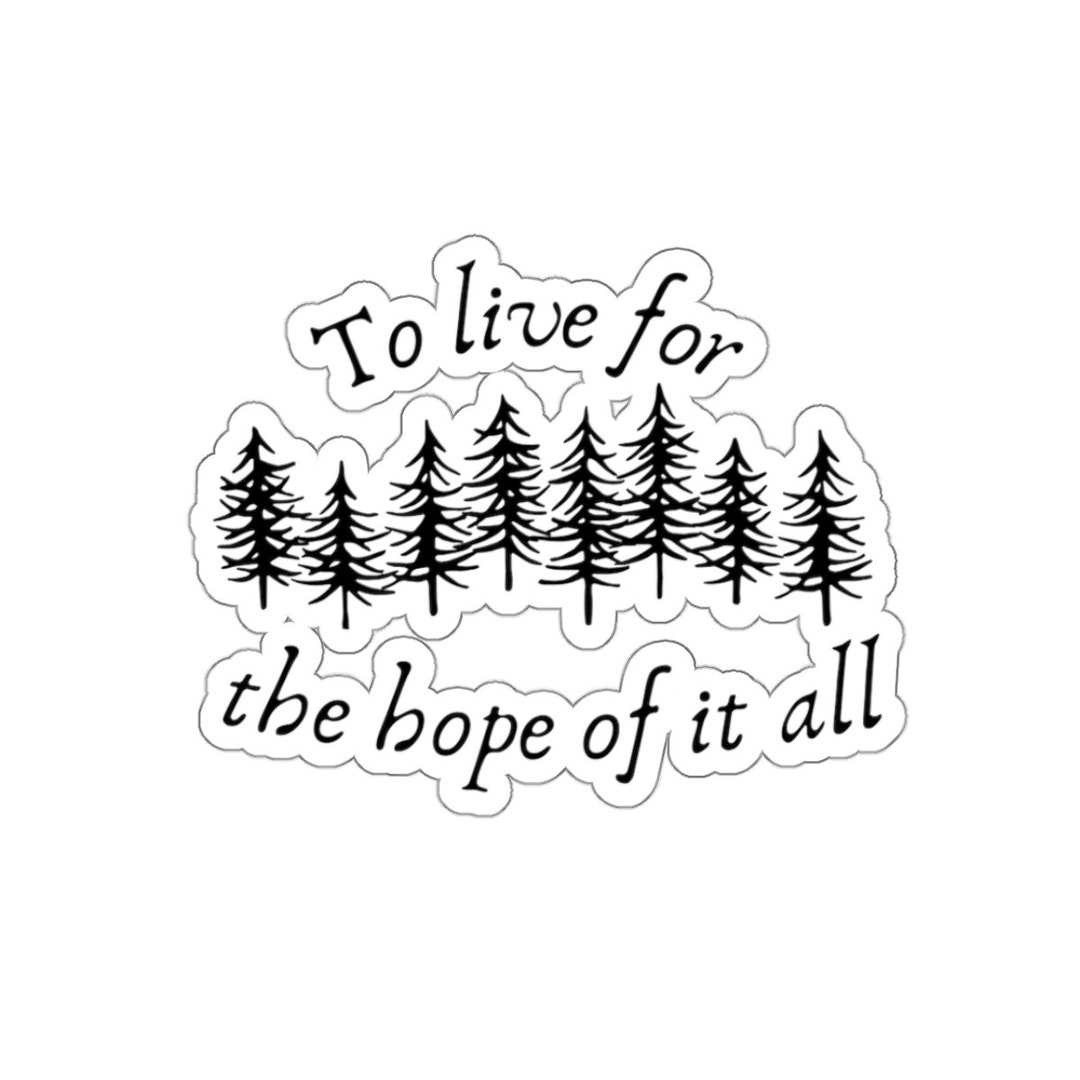 Taylor Swift Folklore Album August Lyrics Sticker, Laptop Sticker ...