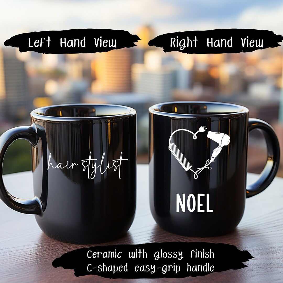 Custom Hair Stylist Mug, Personalized Hairstylist Gift, Customized Gift ...