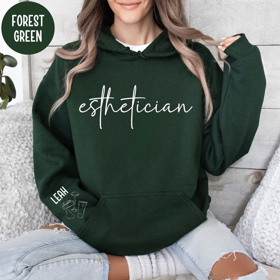 Custom Esthetician Hoodie, Gift for Esthetician, Esthetician Gift ...