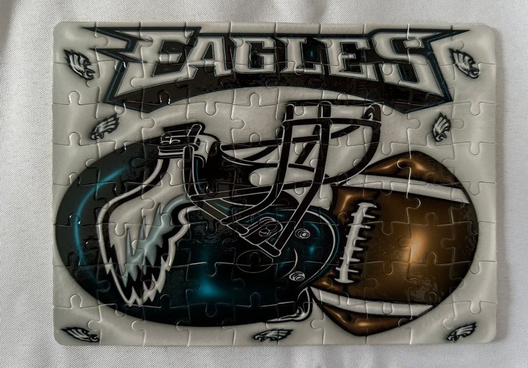 Philly W/sparkle Cardboard Puzzle, 7.9 X 5.9 Inches, 60 Pieces - Etsy