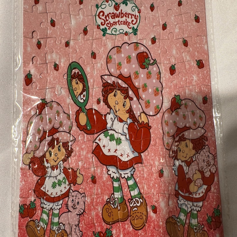 Strawberry Shortcake Puzzle - Etsy