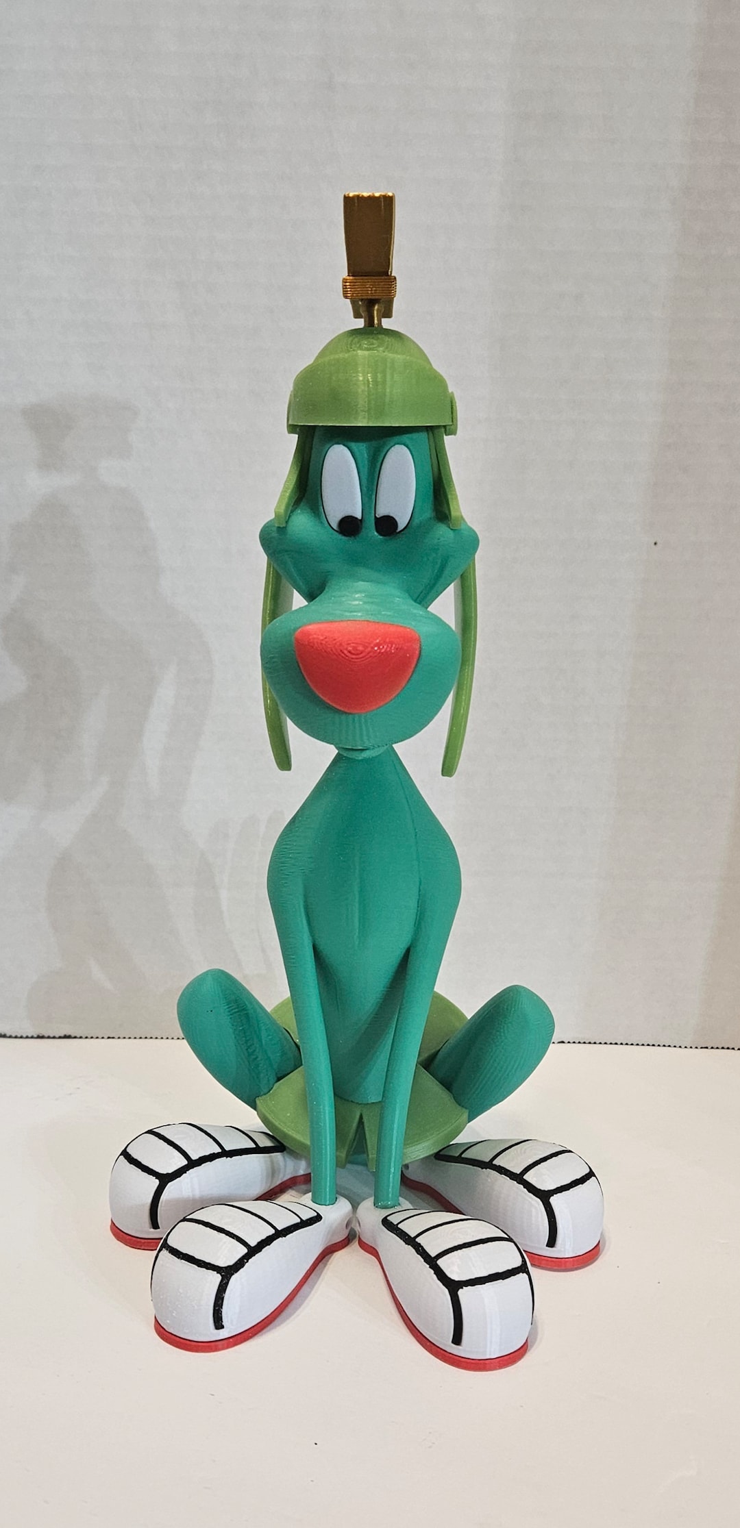 Adorable 3d Printed Marvin the Martian K9 Looney Tunes Foot Tall - Etsy