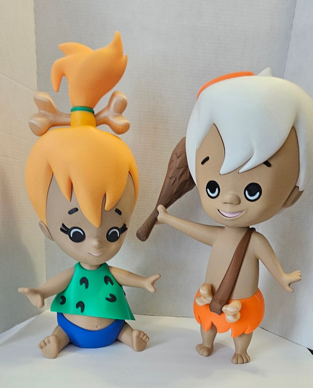 2 Foot Tall 3d Printed Pebbles Flintstone bam Bam Sold Seperate - Etsy