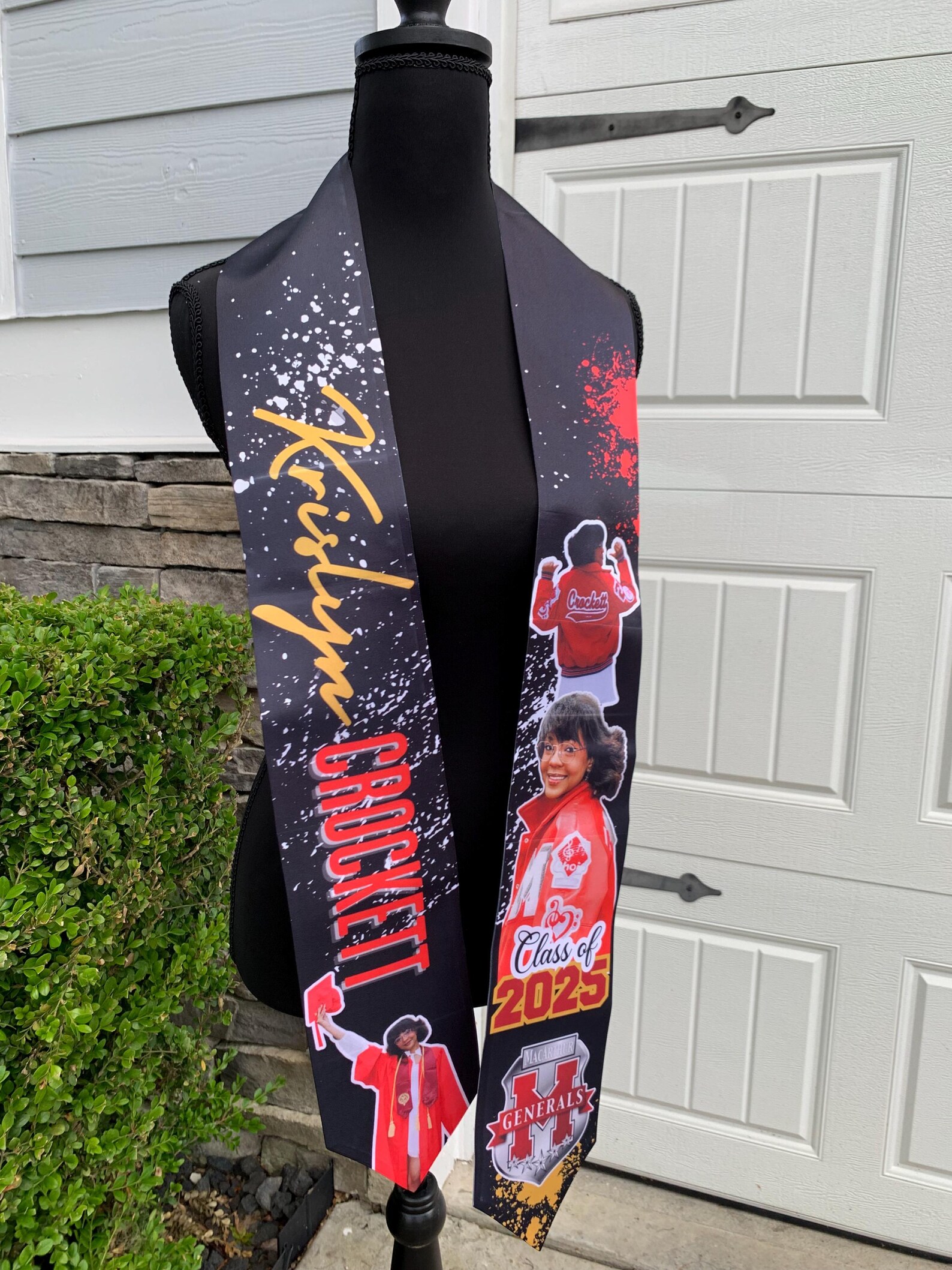 Class of 2025 Graduation Stoles, Graduation Stoles, Grad Stoles, Custom ...