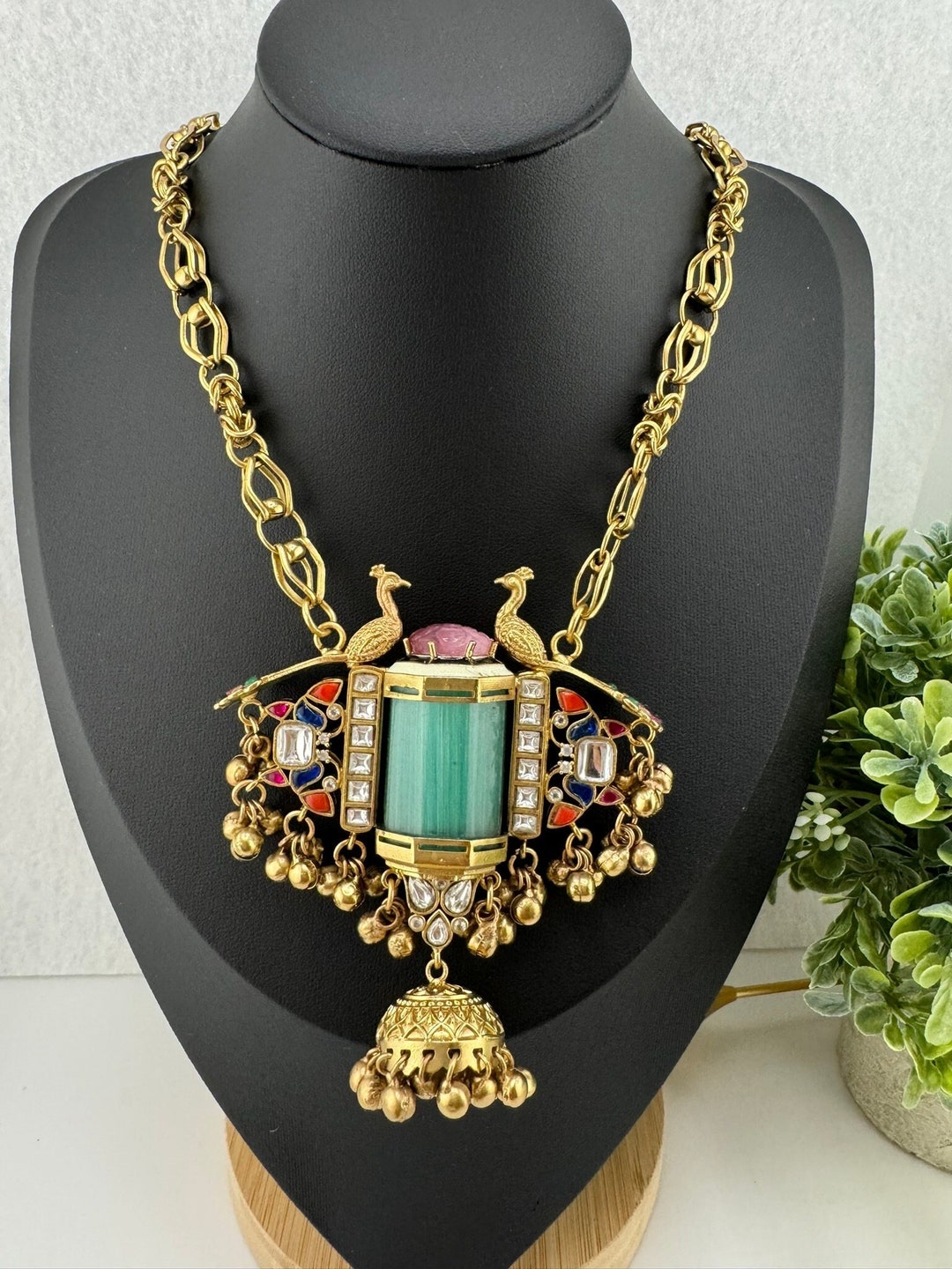 UNIQUE!!! Premium Quality With Pota Stone, Moissanite Kundan is ...