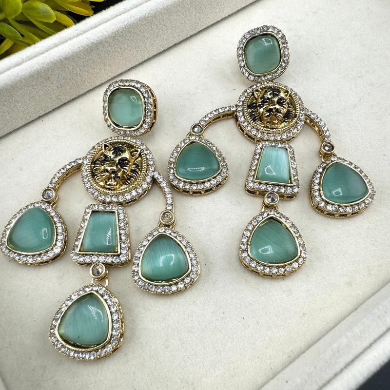 Indian Earrings - Etsy