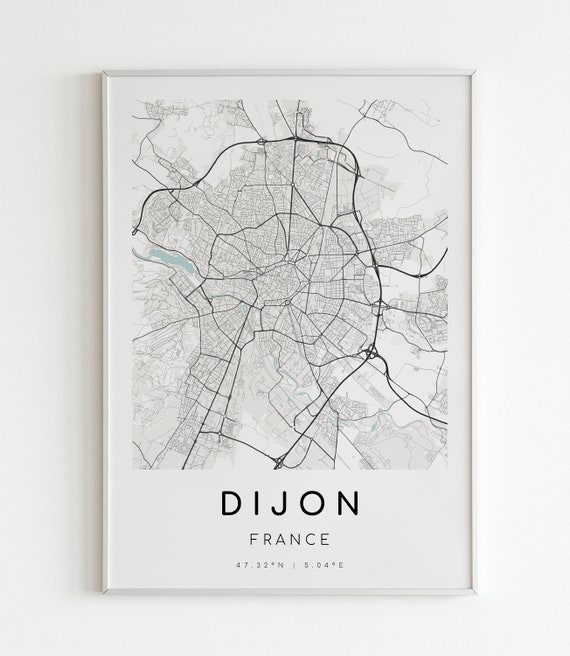 Dijon Map Where Is France: Where Is France Located On The Map