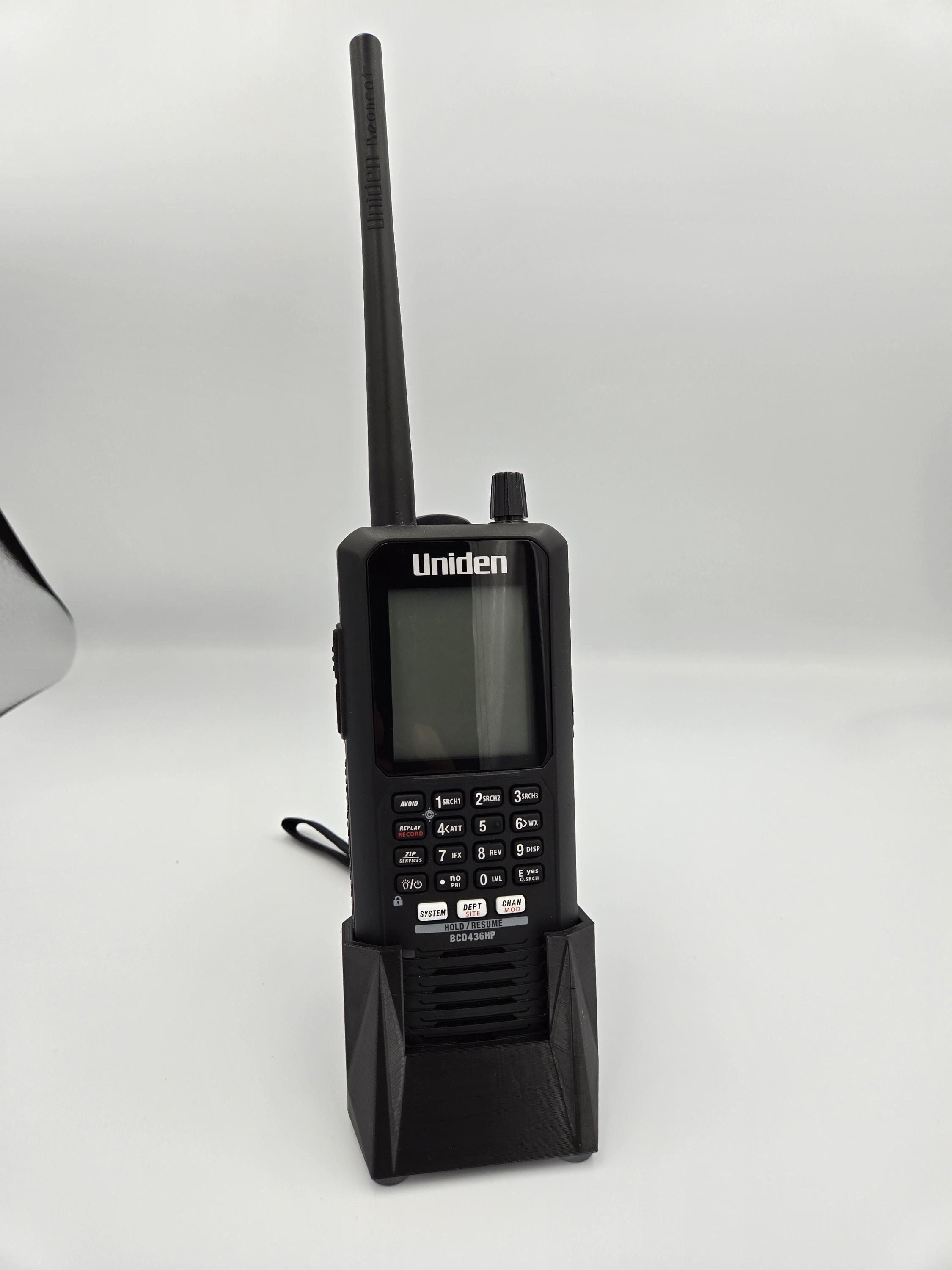 3D Print File for Uniden BCD436HD Radio Scanner Angled Stand Mount STL ...