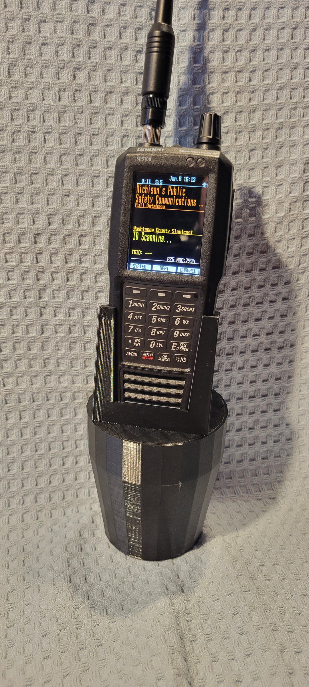 3D Print File for Uniden SDS100 Cupholder Mount Small Size STL File - Etsy