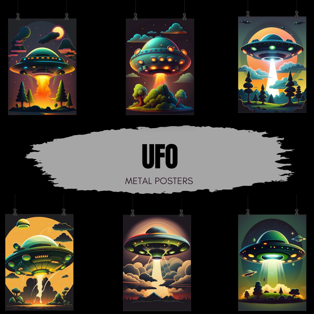 UFO Full Art Posters - Etsy