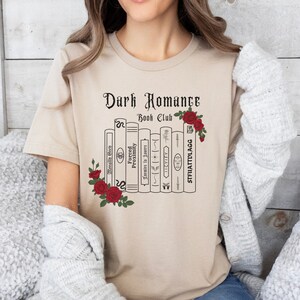 Dark Romance Book Club, Smut Gift, Haunting Shirt, Booklover Gift ...